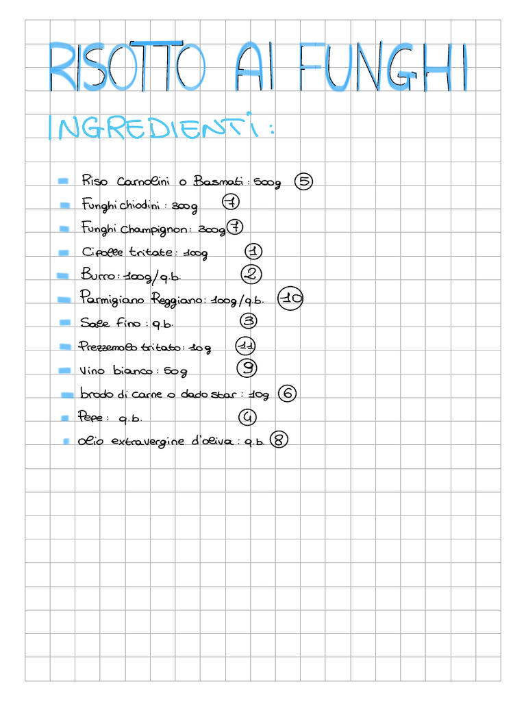 RICETTA | PDF