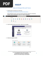 Tutorial Teams - Estácio | PDF | Informática