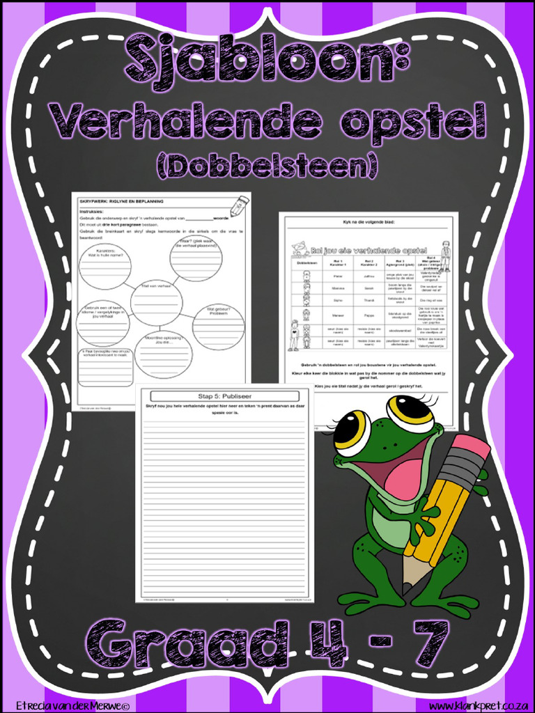 Graad 4 7 HT - EAT FAT2 K1 2024 Verhalende Opstel Valentynsdag FP ...