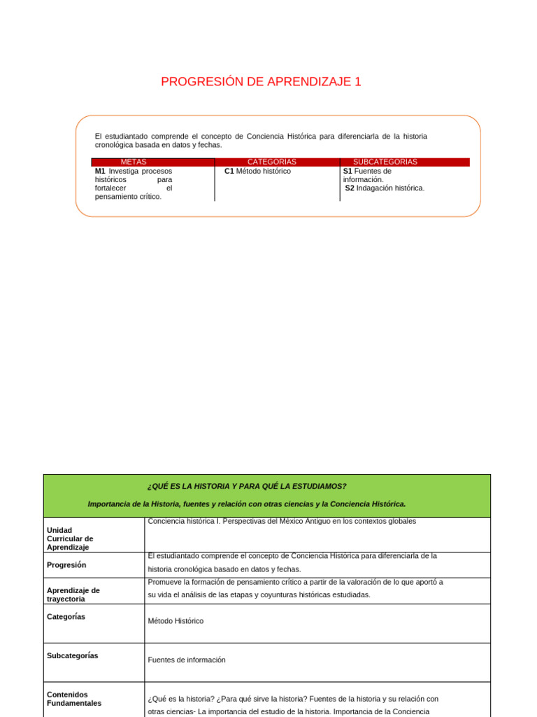Progresión 1 | PDF | Evaluación | Ciencia cognitiva