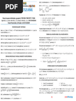 Formulario Calculo Vectorial 1 | PDF | Integral | Vector Euclidiano