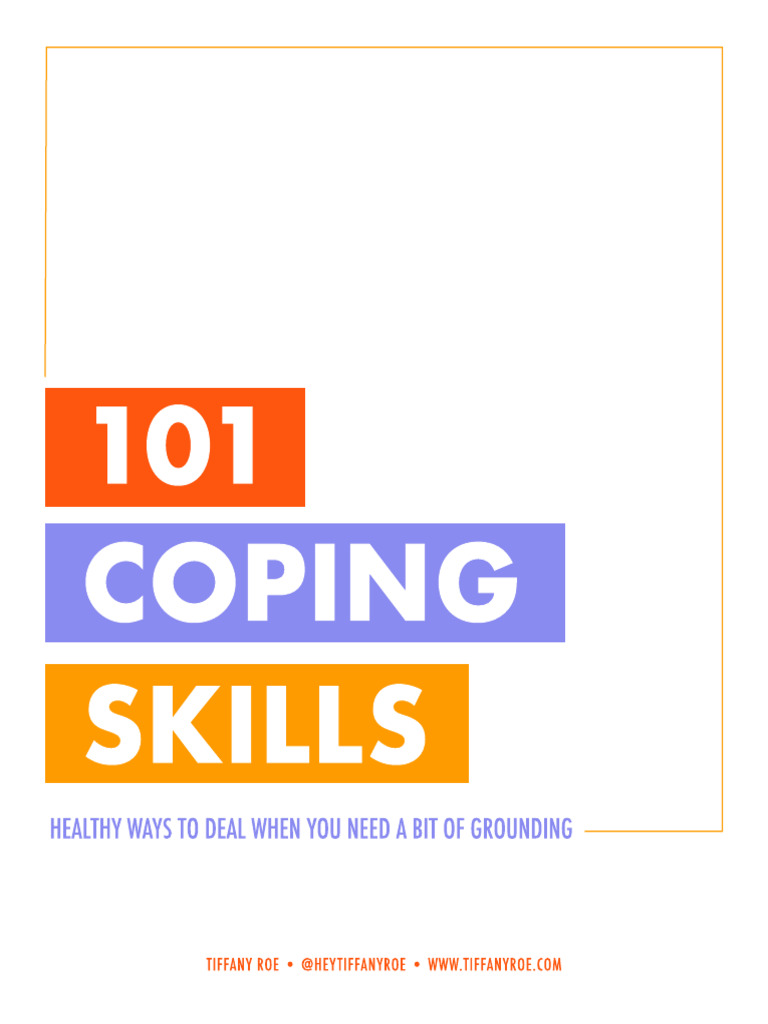101_Coping_Skills_ADA | PDF | Meditation | Psychology