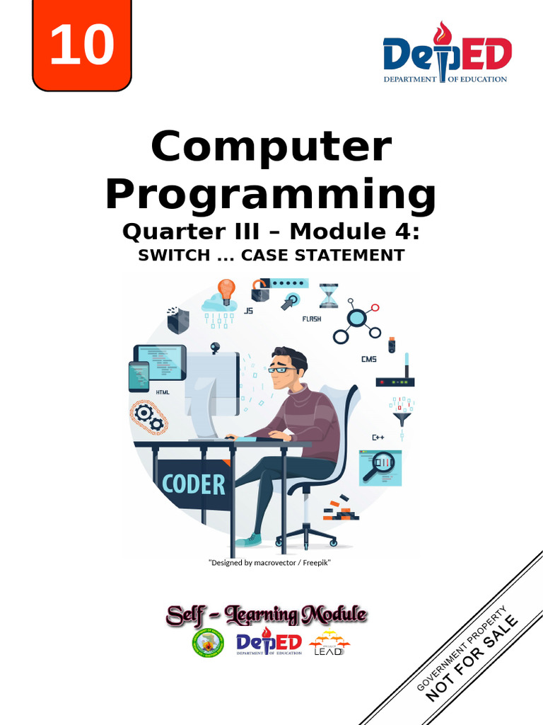 Module 4 Ste Computer Programming Switch Case Statement | PDF | Computer Programming