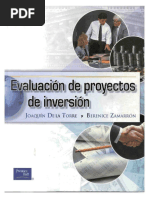 Preparación y Evaluación de Proyectos, 6ta Edición - Nassir Sapag Chain | PDF