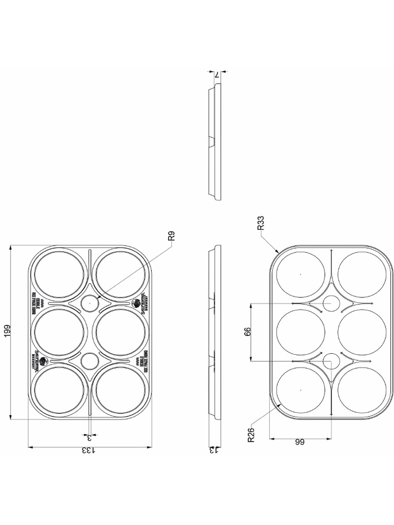 Six Pack Ring Modelo | PDF