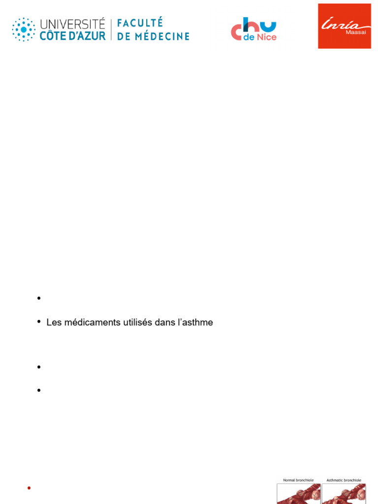 Pharmacologie Pneumo | PDF | Asthme | Bronchopneumopathie chronique ...