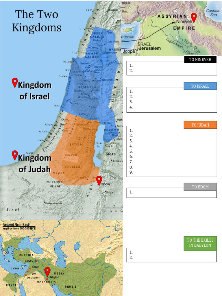 Prophecies to Nations & Exiles | PDF