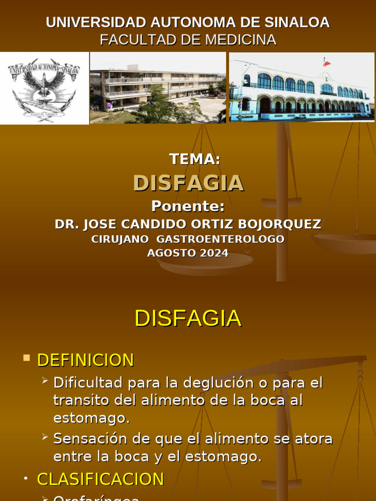 Disfagia: Tipos, Causas y Diagnóstico | PDF | Esófago | Enfermedades y ...