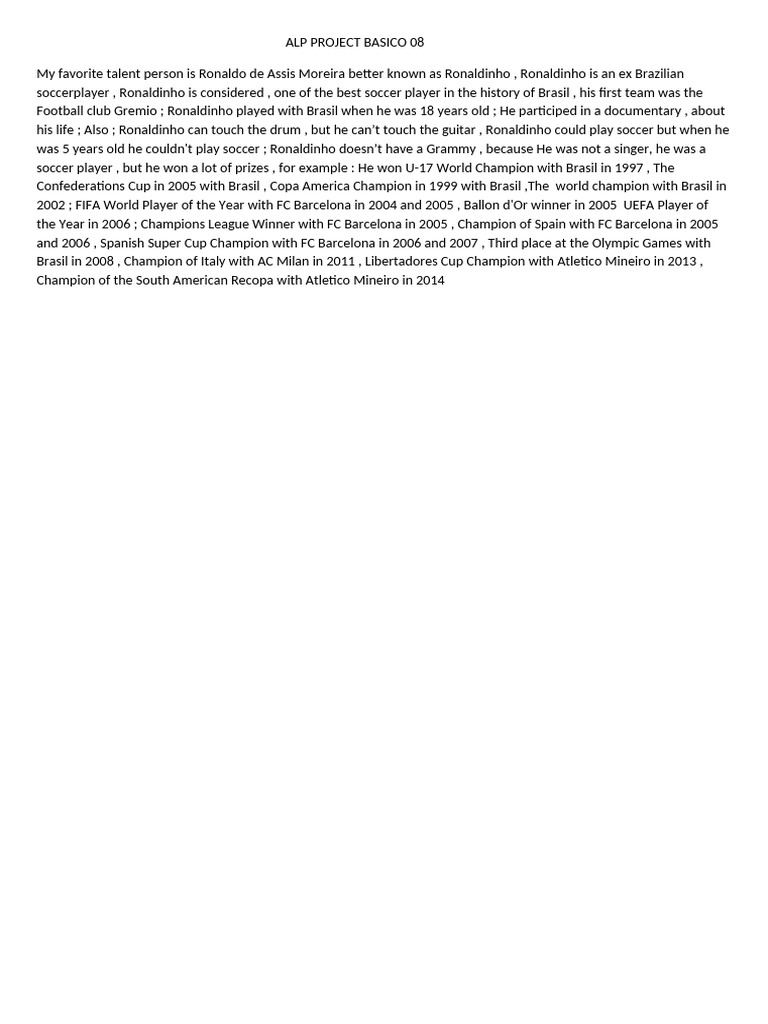 ALP PROJECT BASICO 08 | PDF