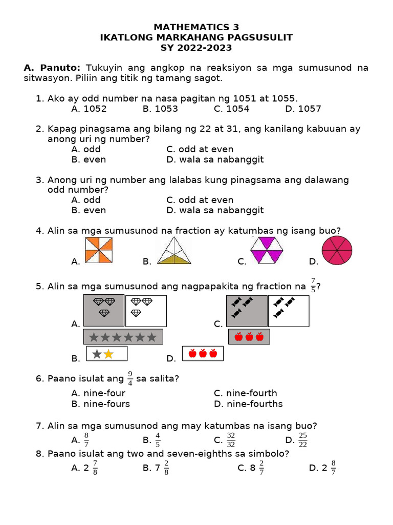 MATH-3 | PDF