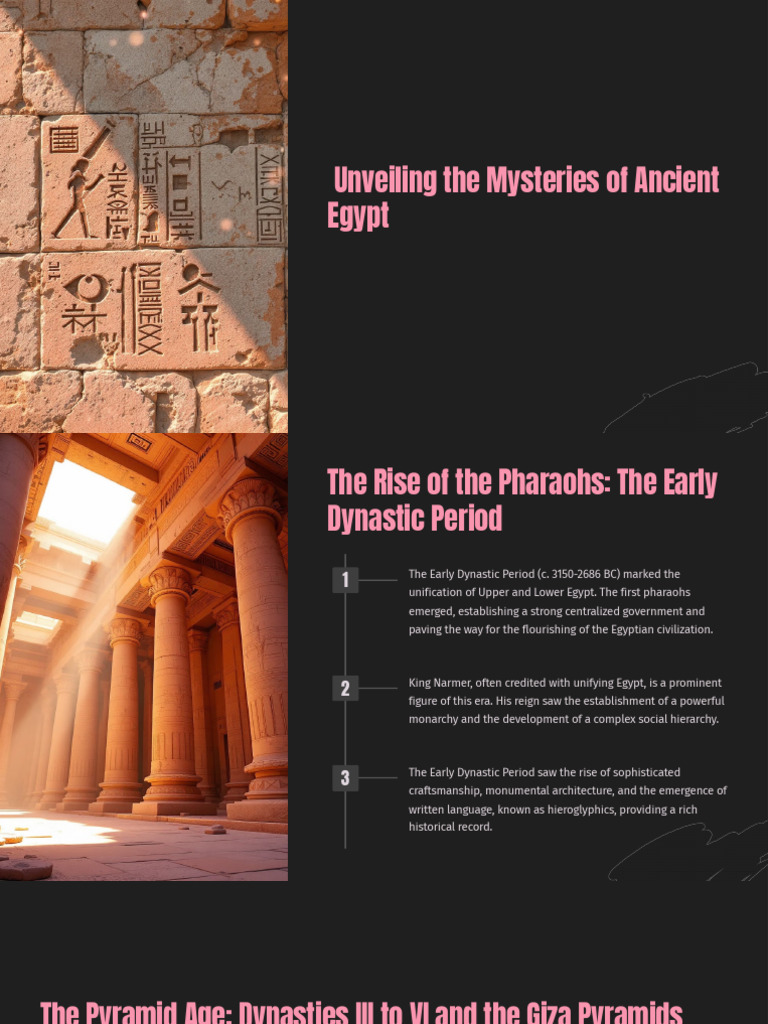 Ancient Egypt: Pharaohs and Civilization | PDF | Ancient Egypt ...
