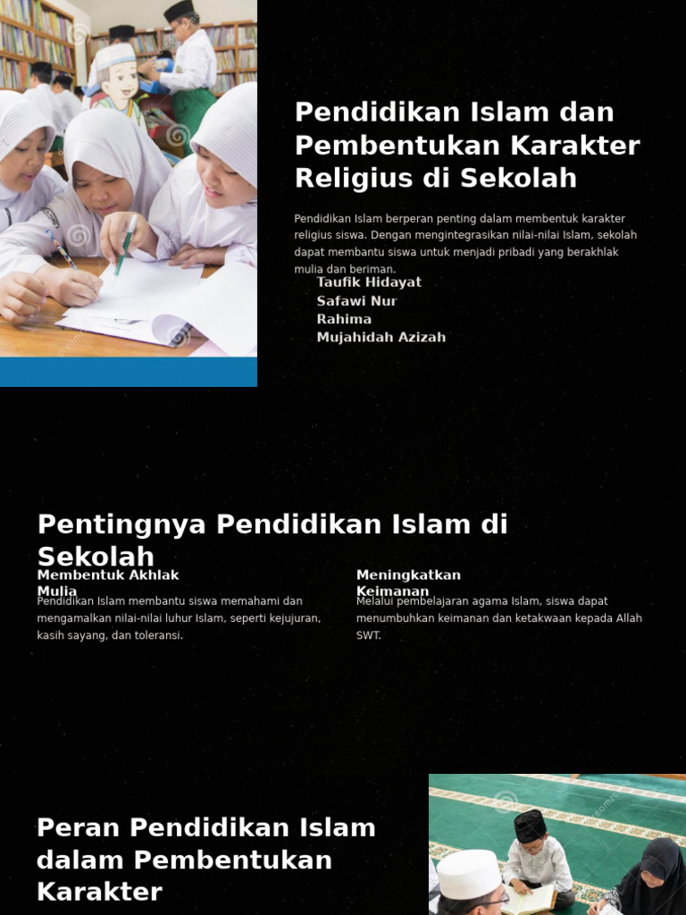 Pendidikan-Islam-dan-Pembentukan-Karakter-Religius-di-Sekolah.pptx | PDF