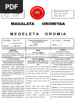 Seera Maatii Naannoo Oromiyaa - PDF - Dirzon | PDF