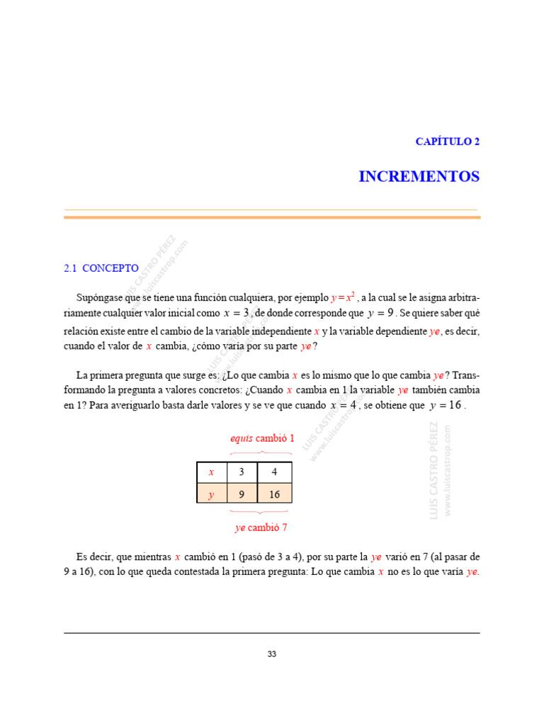 2 incrementos (33-40) | PDF | Matemáticas | Matemáticas Aplicadas