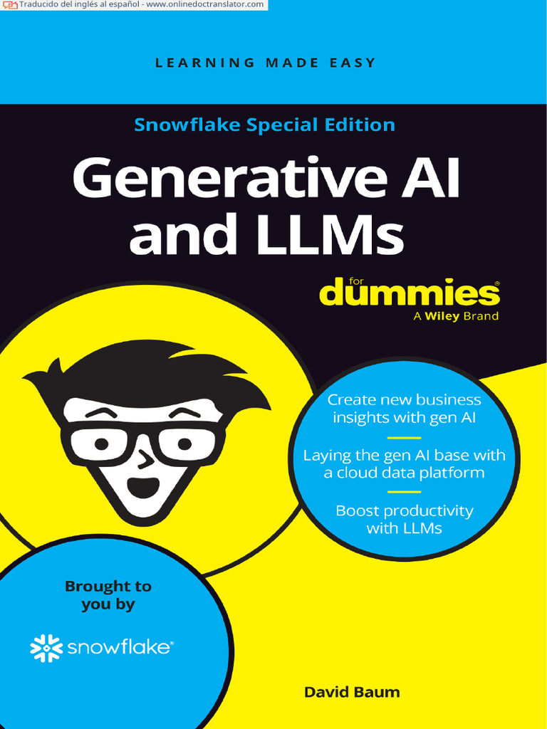 Generative AI and LLMs For Dummies - En.es | PDF | Inteligencia ...