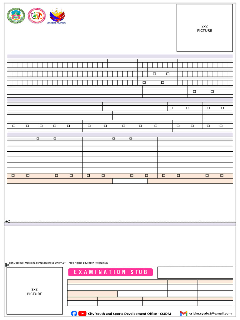 E-1 Application Form Cysdo (Revised) | PDF