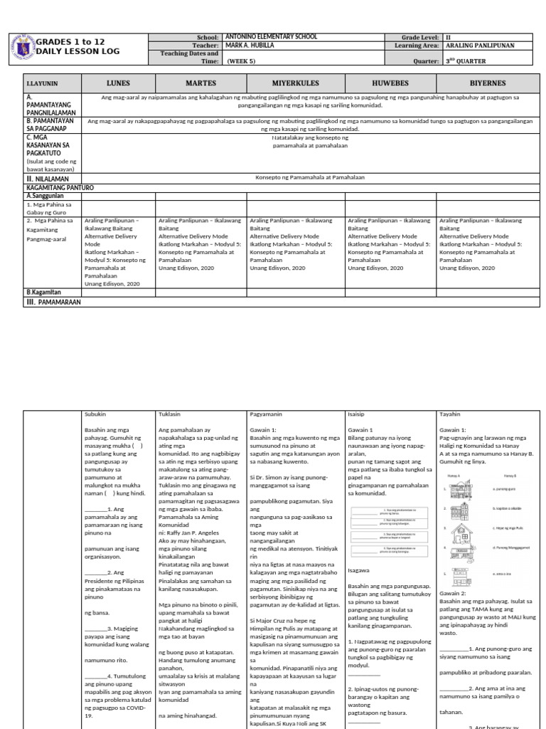 AP_2_DLL_Q3_W5 | PDF