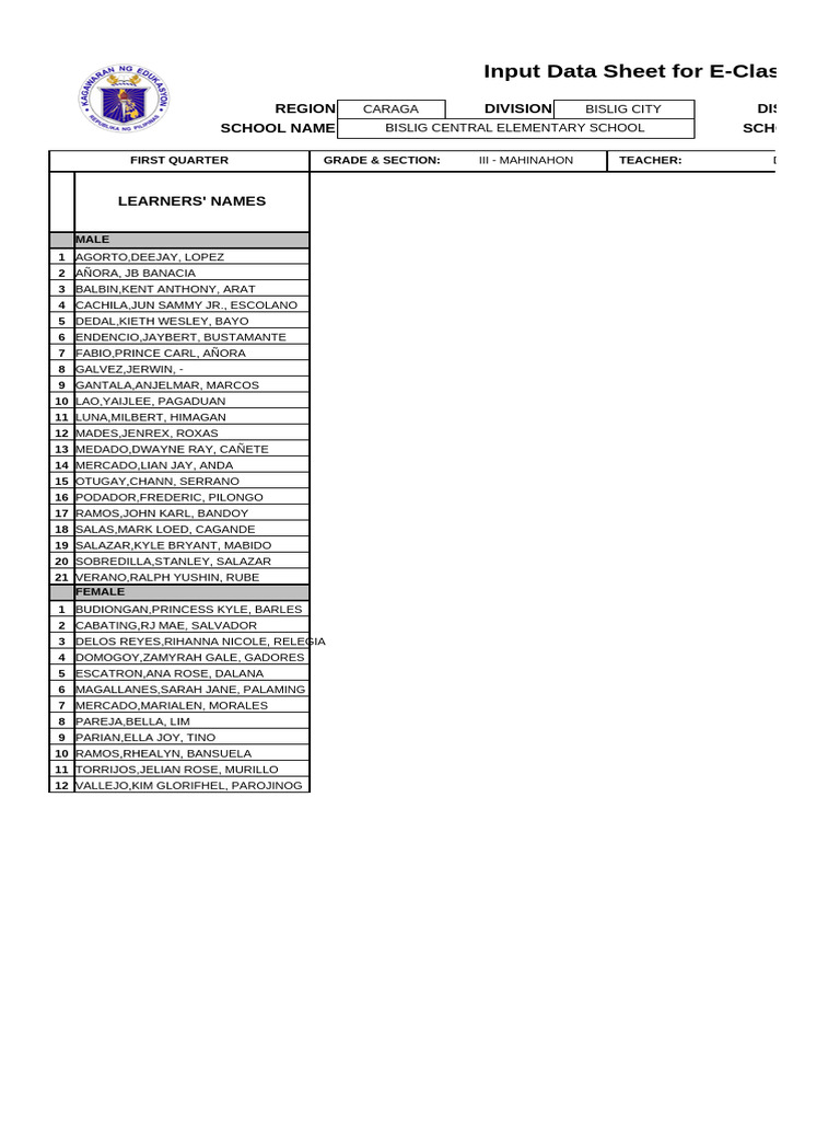 Abayan - 2024 MATH Q2 Grades | PDF
