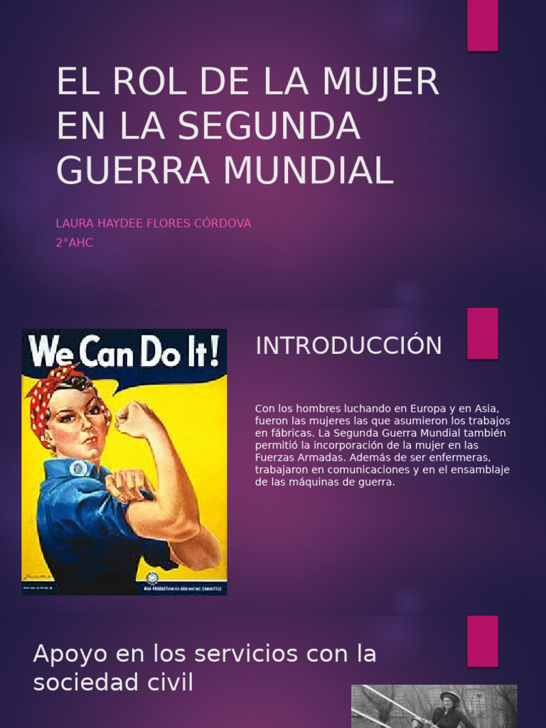 El Rol de La Mujer en La Segunda | PDF