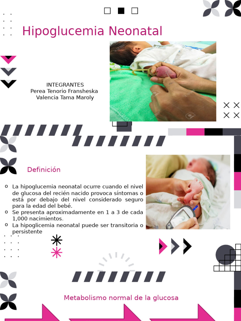 Causas y Tratamiento de Hipoglucemia Neonatal | PDF | Hipoglucemia ...