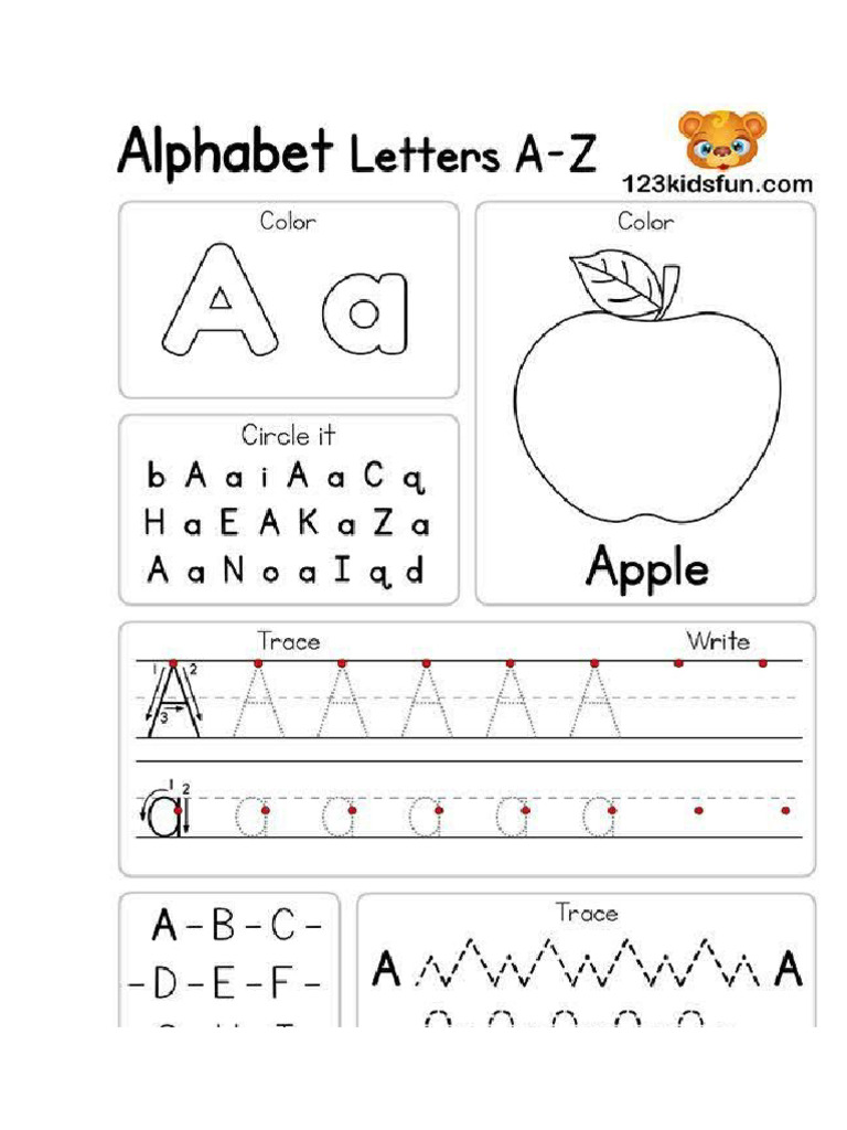 Alphabet Worksheets | PDF