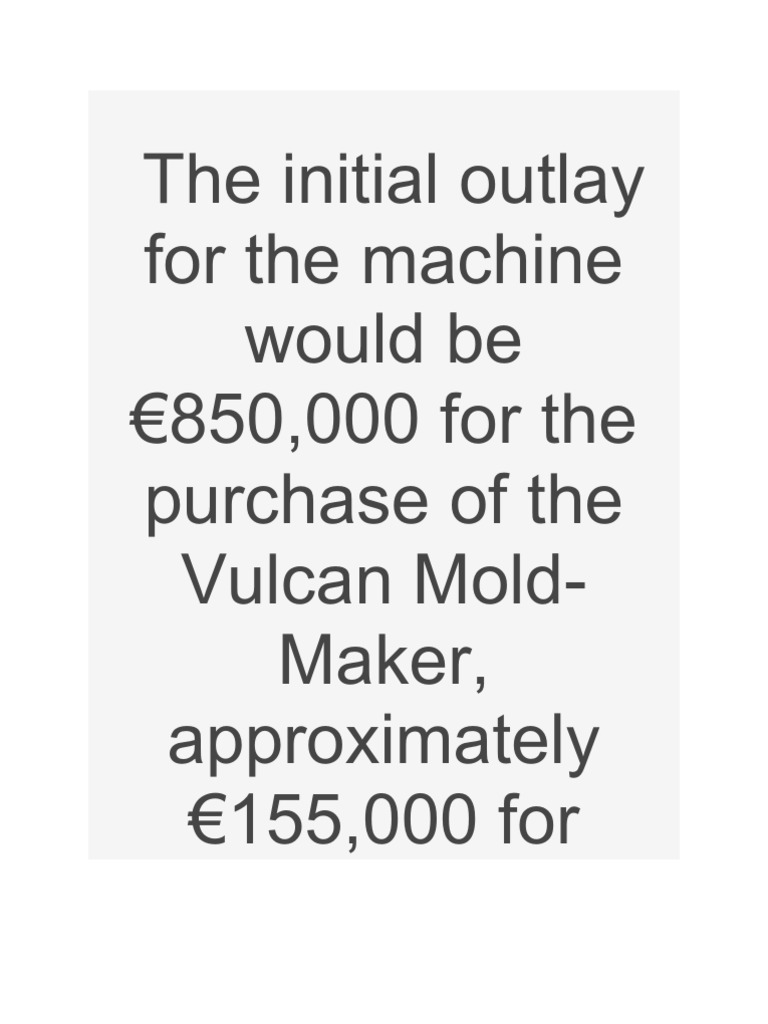 The Initial Outlay For The | PDF | Cost Of Capital | Internal Rate Of ...