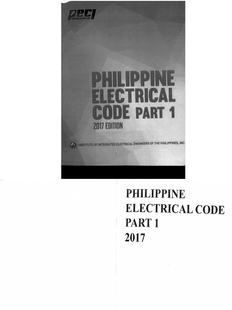 PEC 2017 Part 1 | PDF
