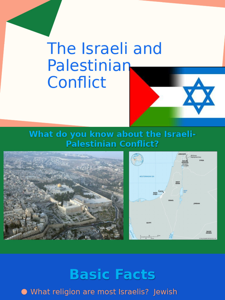 Overview of the Israeli-Palestinian Conflict | PDF | Zionism ...