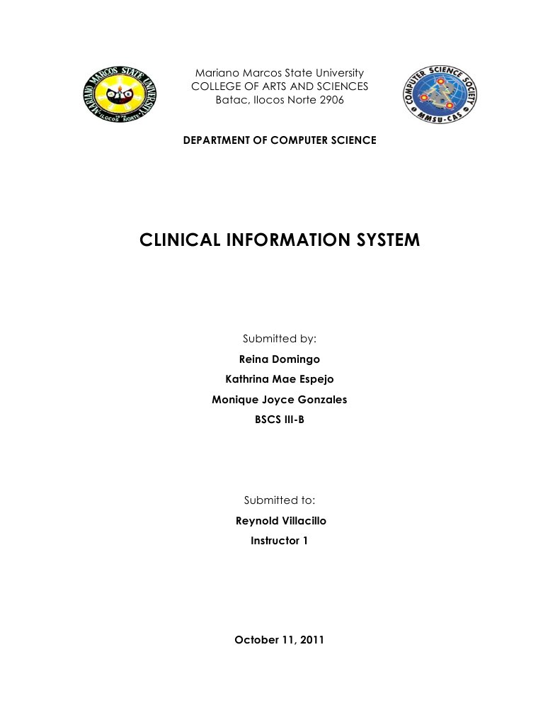 Clinical Information System | PDF | Use Case | Medical Diagnosis