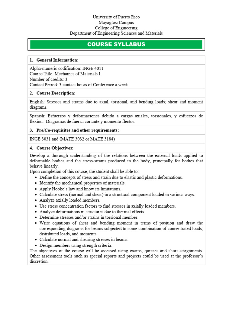 Prontuario INGE 4011 - Catalogo 2020 Signed | PDF | Stress (Mechanics ...