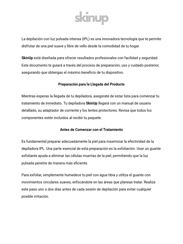 Guia_de_Introduccion_-_SkinUp | PDF Guia_de_Introduccion_-_SkinUp | PDF