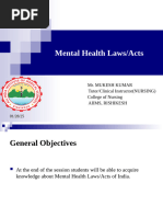 Mental Health Act RA 11036 Presentation | PDF
