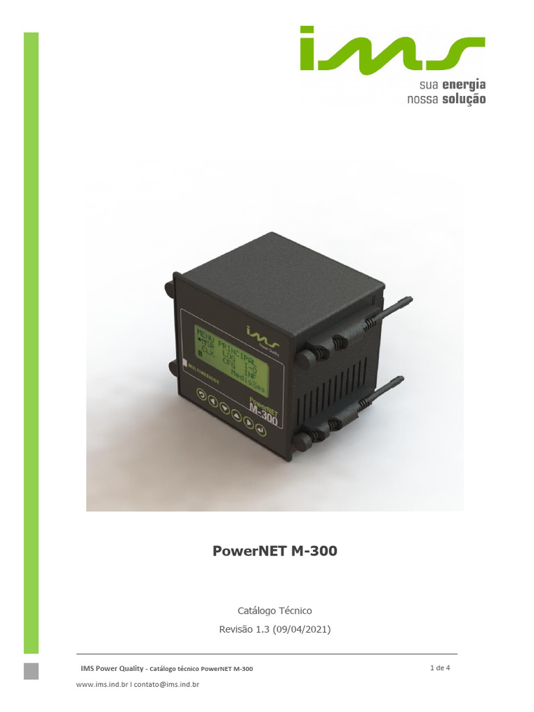 PowerNET M-300 Catalogo P | PDF | Quantidades físicas