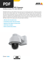 Datasheet Axis p3737 Ple Panoramic Camera en US 413348 (102934) | PDF ...