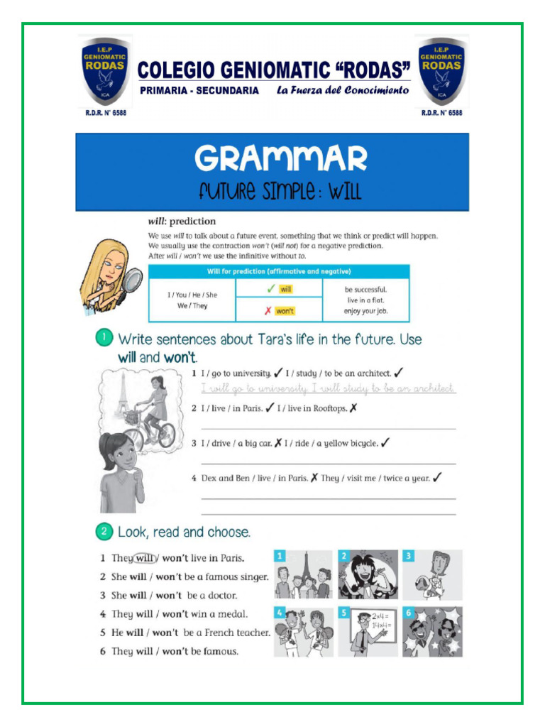 Future Will | PDF