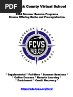 NBVLC Summer Learning For Students 2024 | PDF | Educational Technology