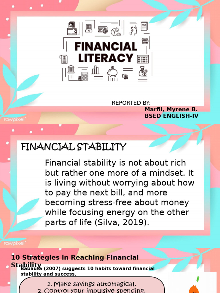 10 Strategies for Financial Stability | PDF