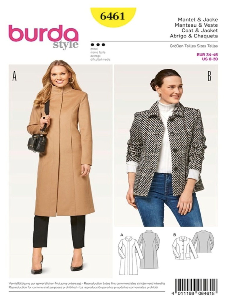 6461 Burda Style | PDF