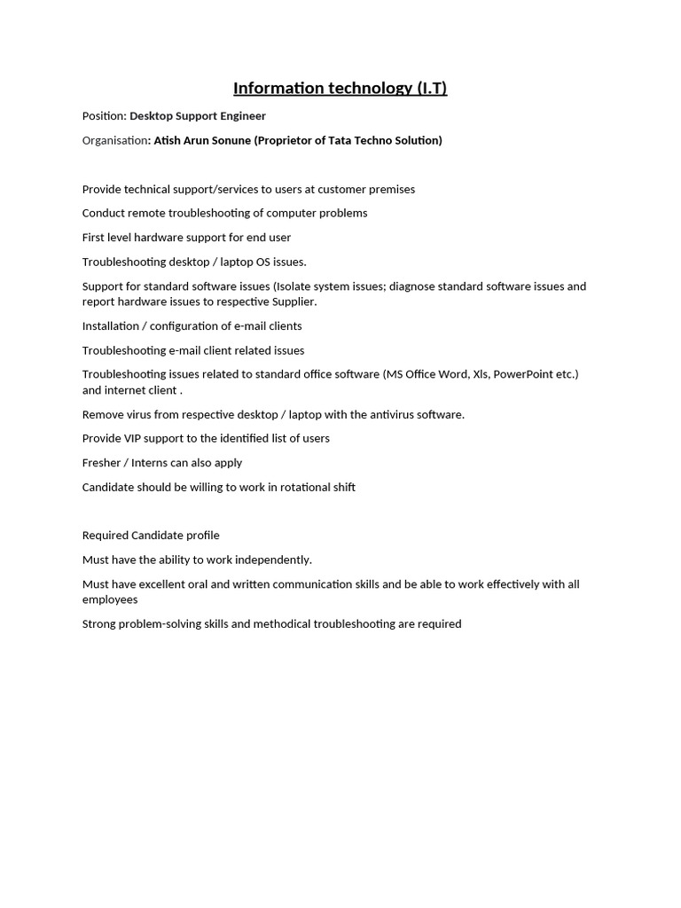 Information Technology 2 | PDF