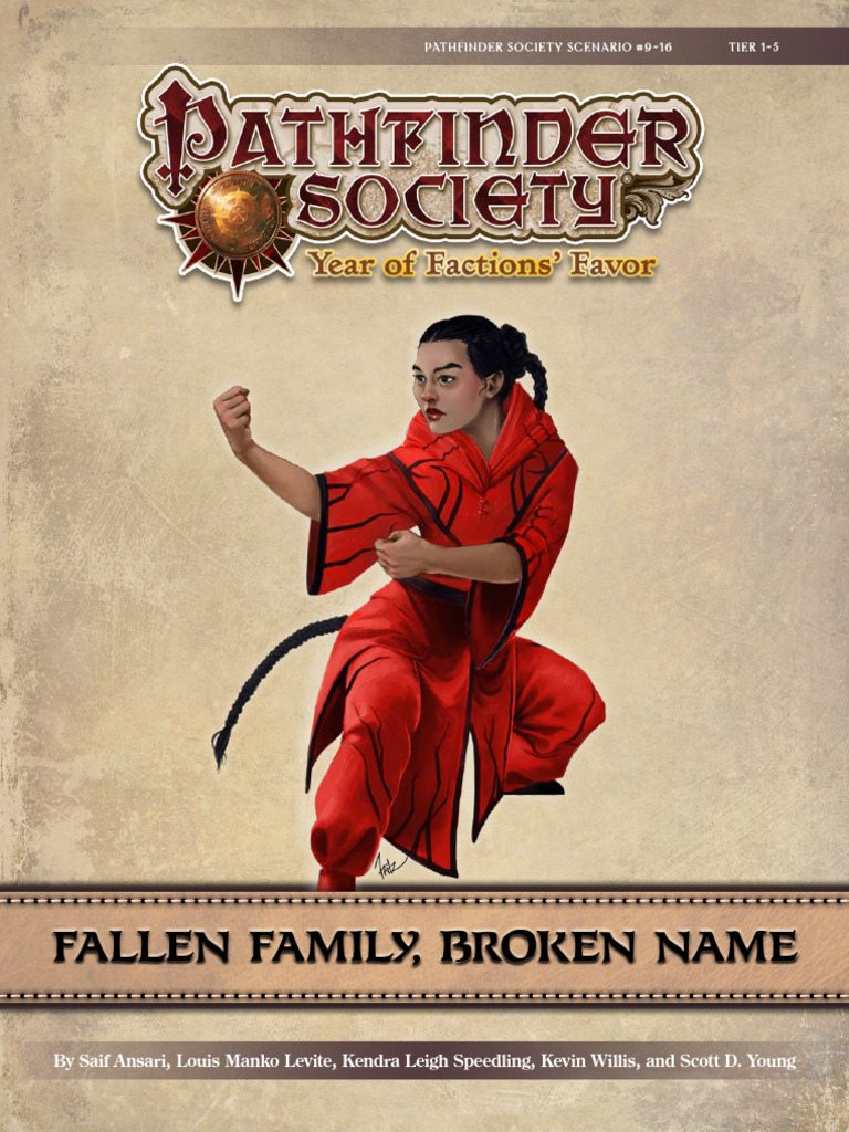 S09-16 - Fallen Family Broken Name | PDF | D20 System