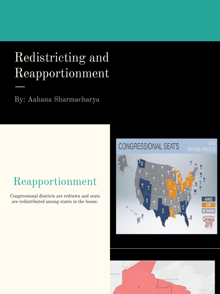 Redistricting and Reapportionment Explained | PDF