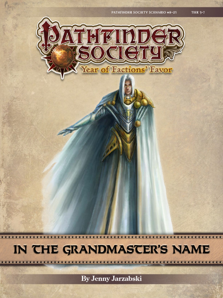 S09-21 - in The Grandmaster's Name | PDF | D20 System