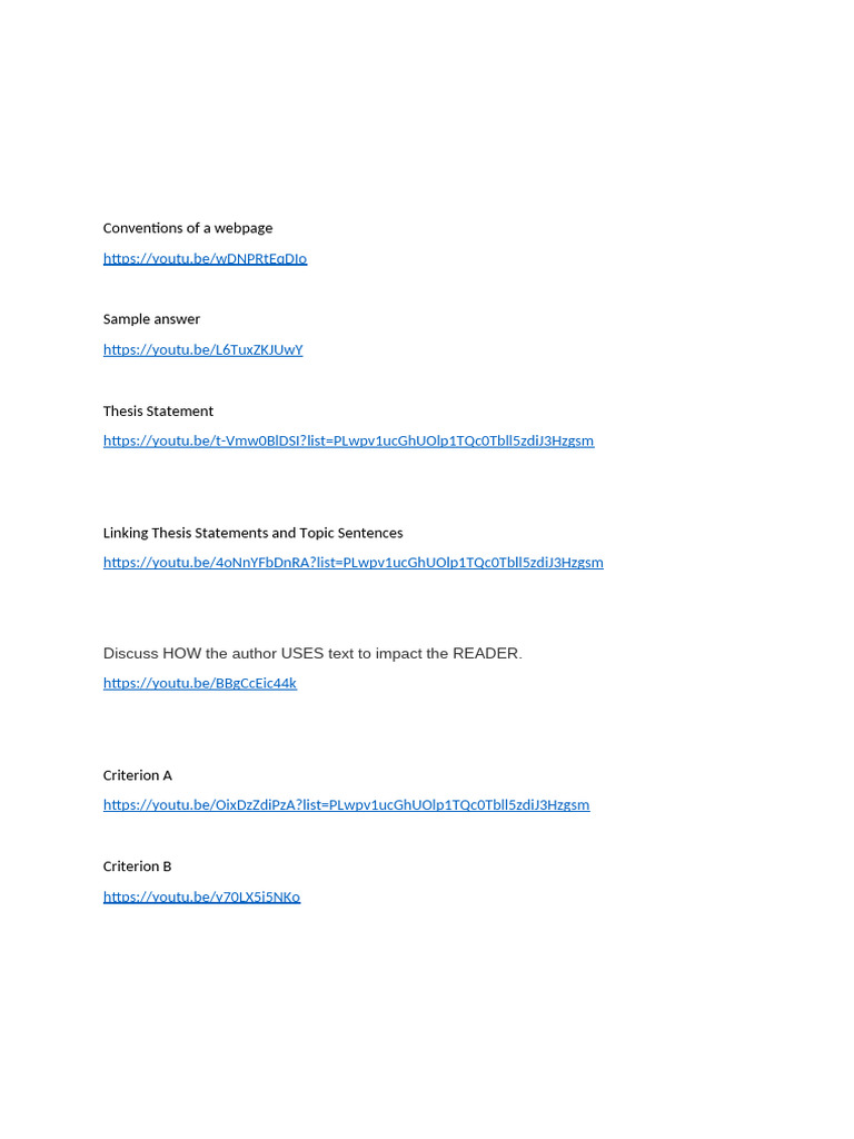 Webpage Conventions Explained | PDF