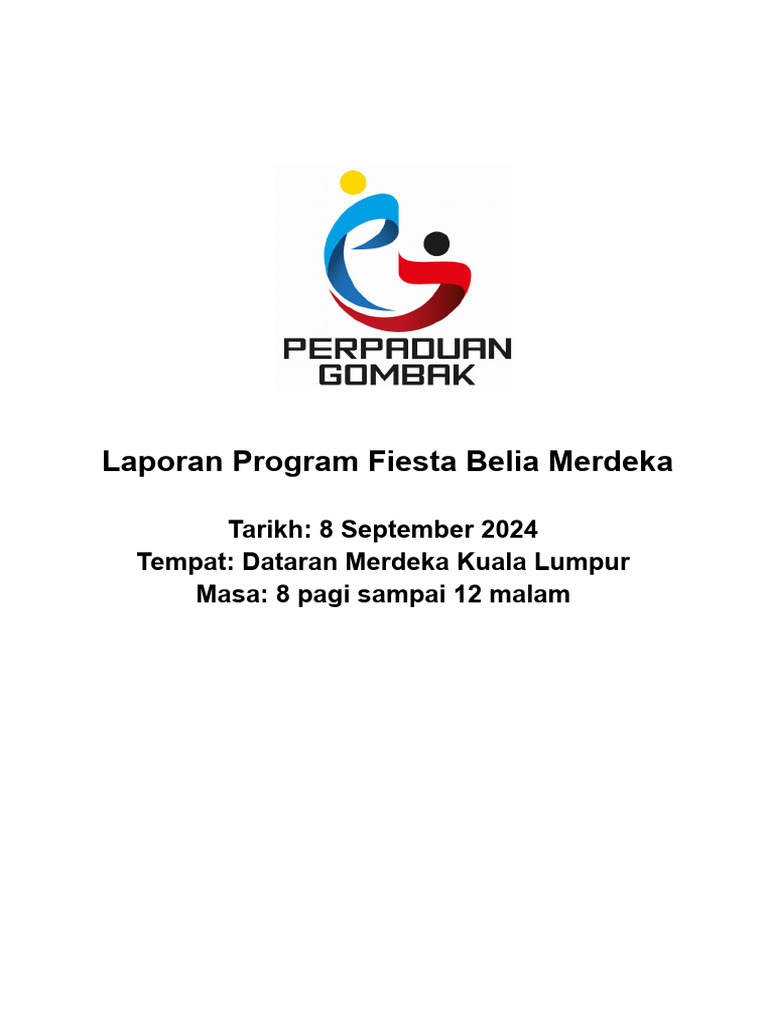Contoh Laporan Program | PDF