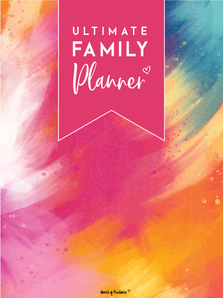 Ultimate Family Planner Binder - 2023 | PDF | Meal | Eating Behaviors ...