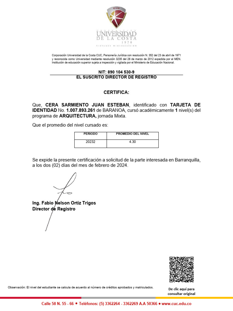 Certificado 1 | PDF