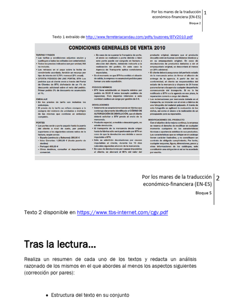 Análisis textual | PDF