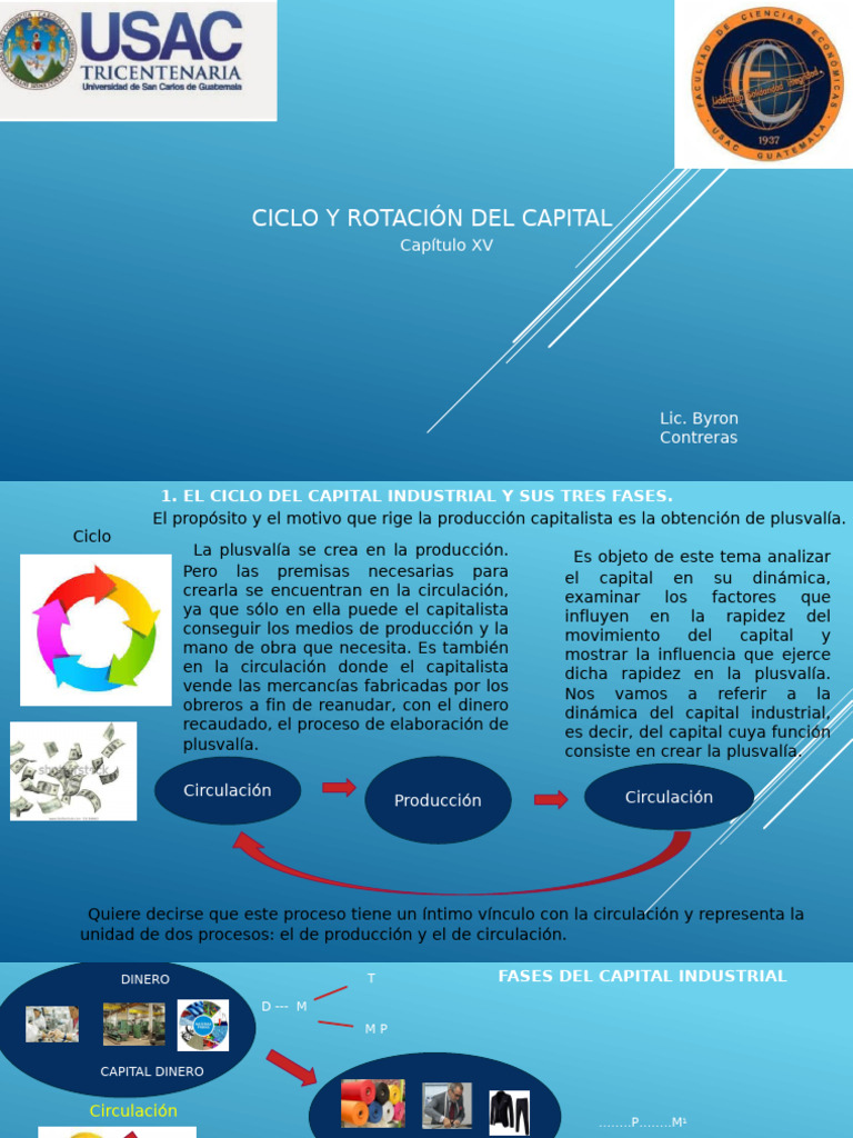Ciclo y Rotación del Capital | PDF | Capital (economía) | Capitalismo