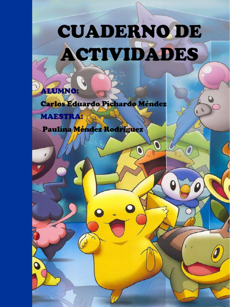 Portada de Cuaderno de Actividades | PDF