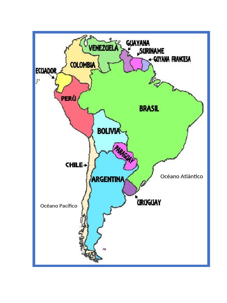 Mapa de Sudamerica | PDF